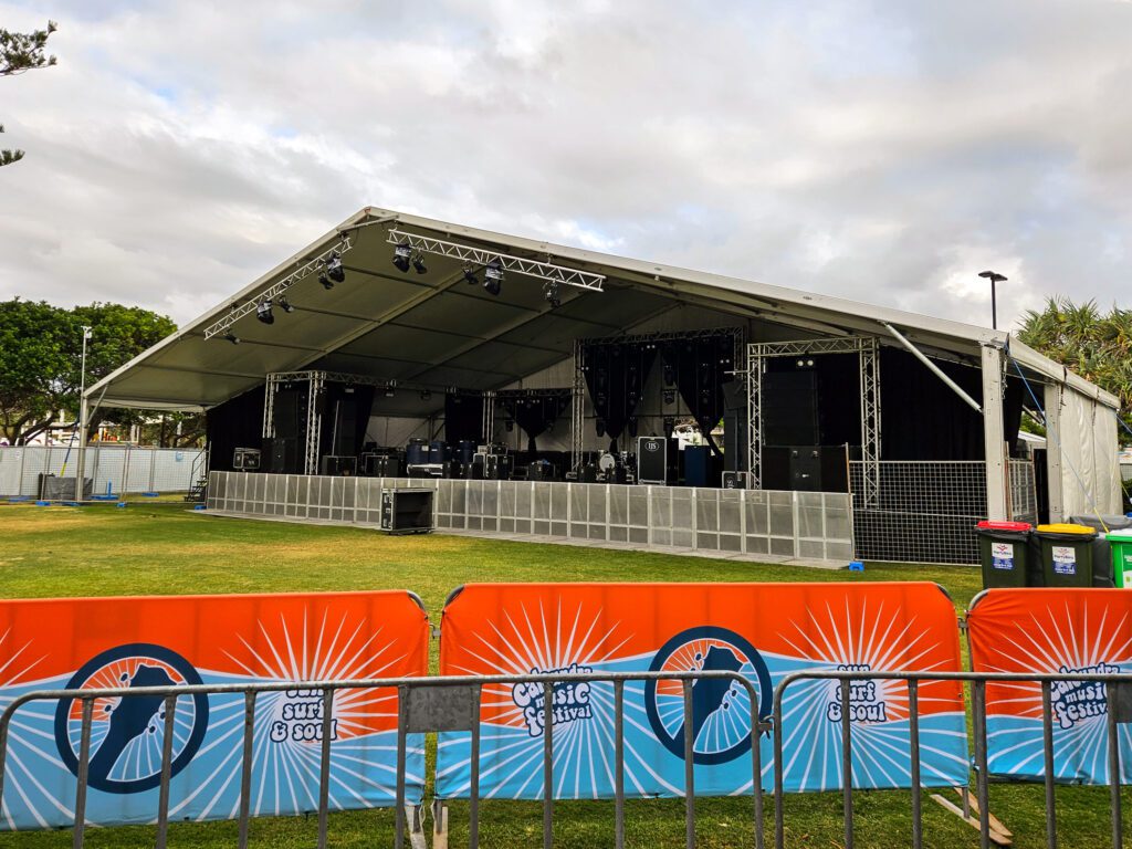 25m span Marquee (Hoecker F Series) - Queensland Hire