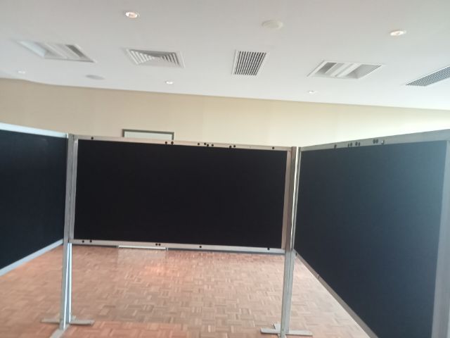 Display Panel Horizontal on Legs Hire from Queensland Hire | Est. 1980