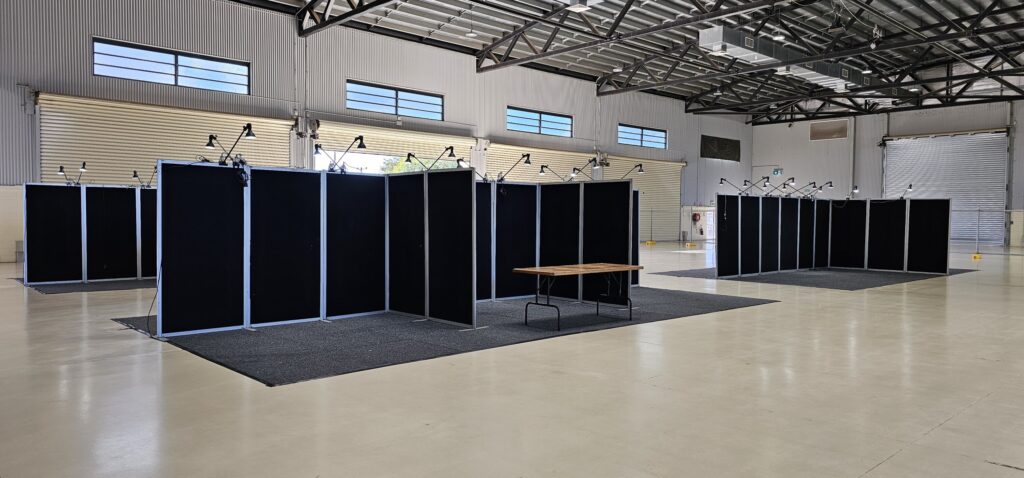 Exhibition Booth Package - Display Panel Hire from Queensland Hire ...