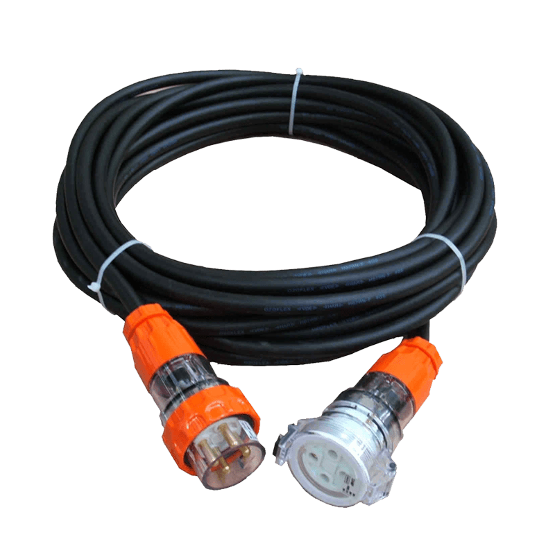 3-Phase Extension Lead 15m Hire from Queensland Hire | Est. 1980