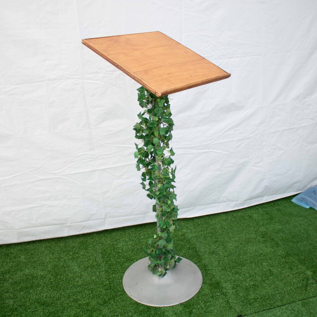 Lectern Timber Hire from Queensland Hire | Est. 1980