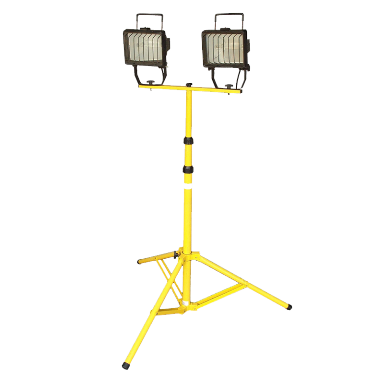 Flood Light on Stand Double Hire from Queensland Hire | Est. 1980