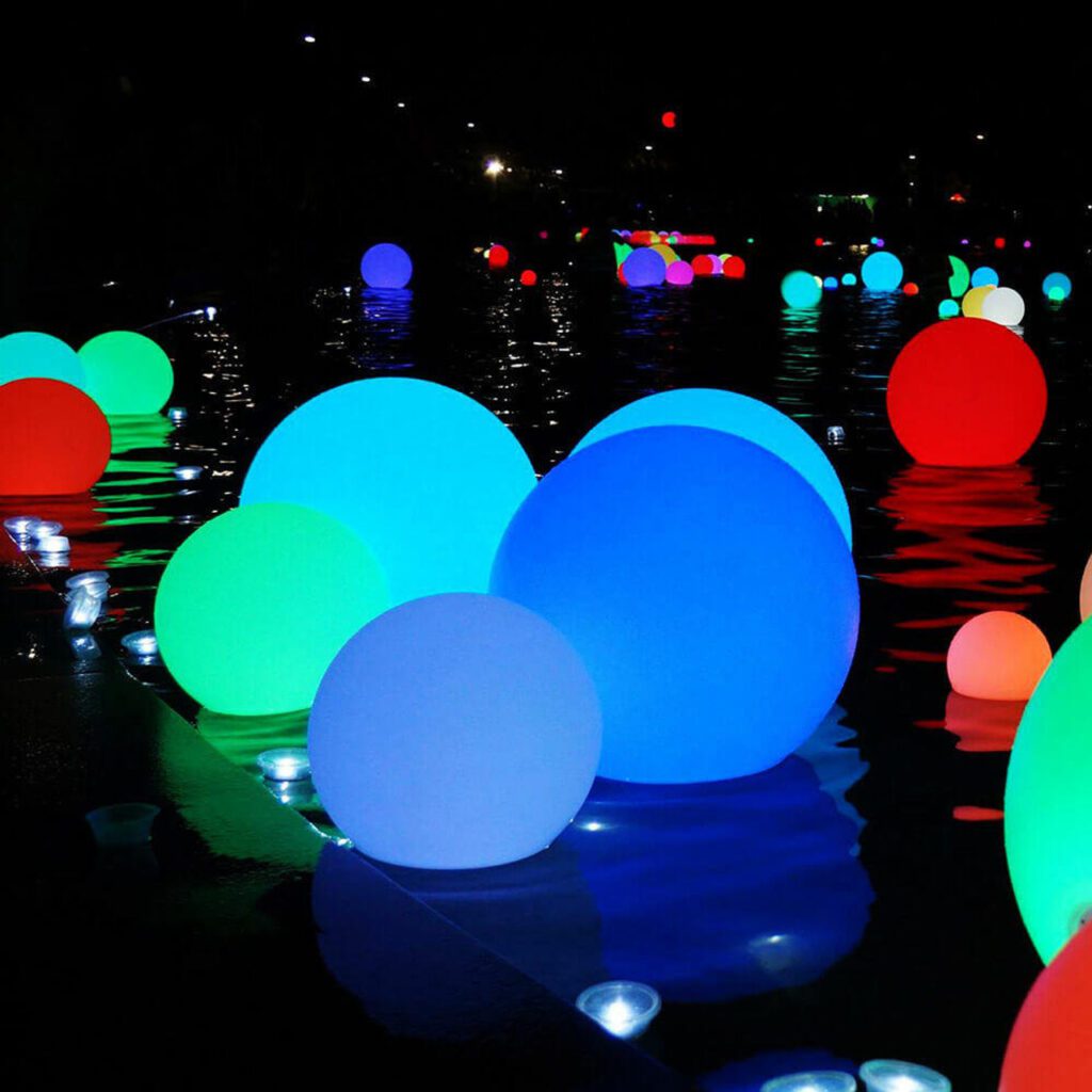 Light Orb 60cm Hire from Queensland Hire | Est. 1980