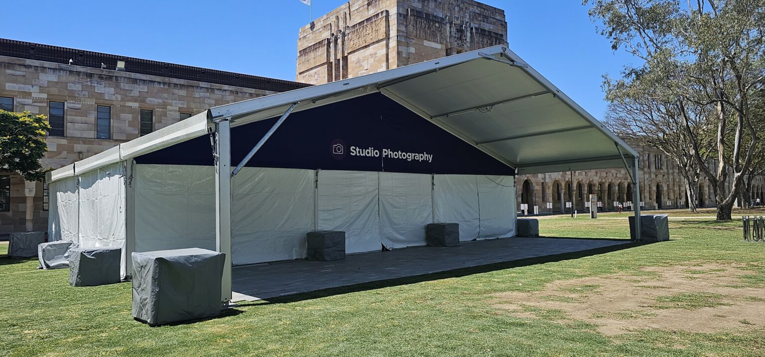 Custom Marquee Gable Hire from Queensland Hire | Est. 1980