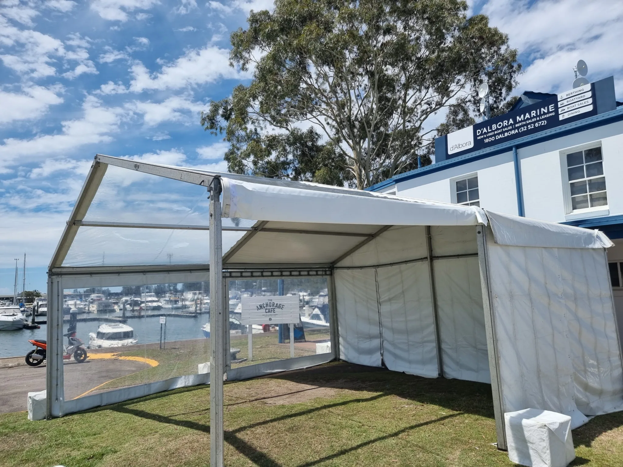 6m span Marquee (Hoecker P Series) Hire from Queensland Hire | Est. 1980