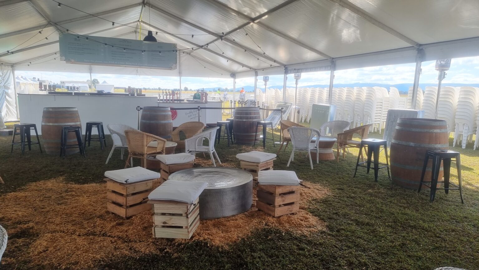 Wine Barrel Hire from Queensland Hire | Est. 1980