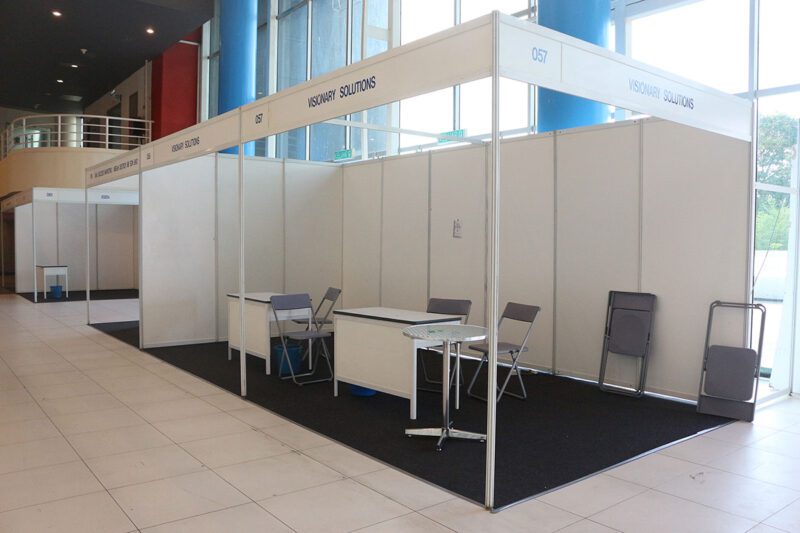 Exhibition Booth Package - Octonorm Hire from Queensland Hire | Est. 1980