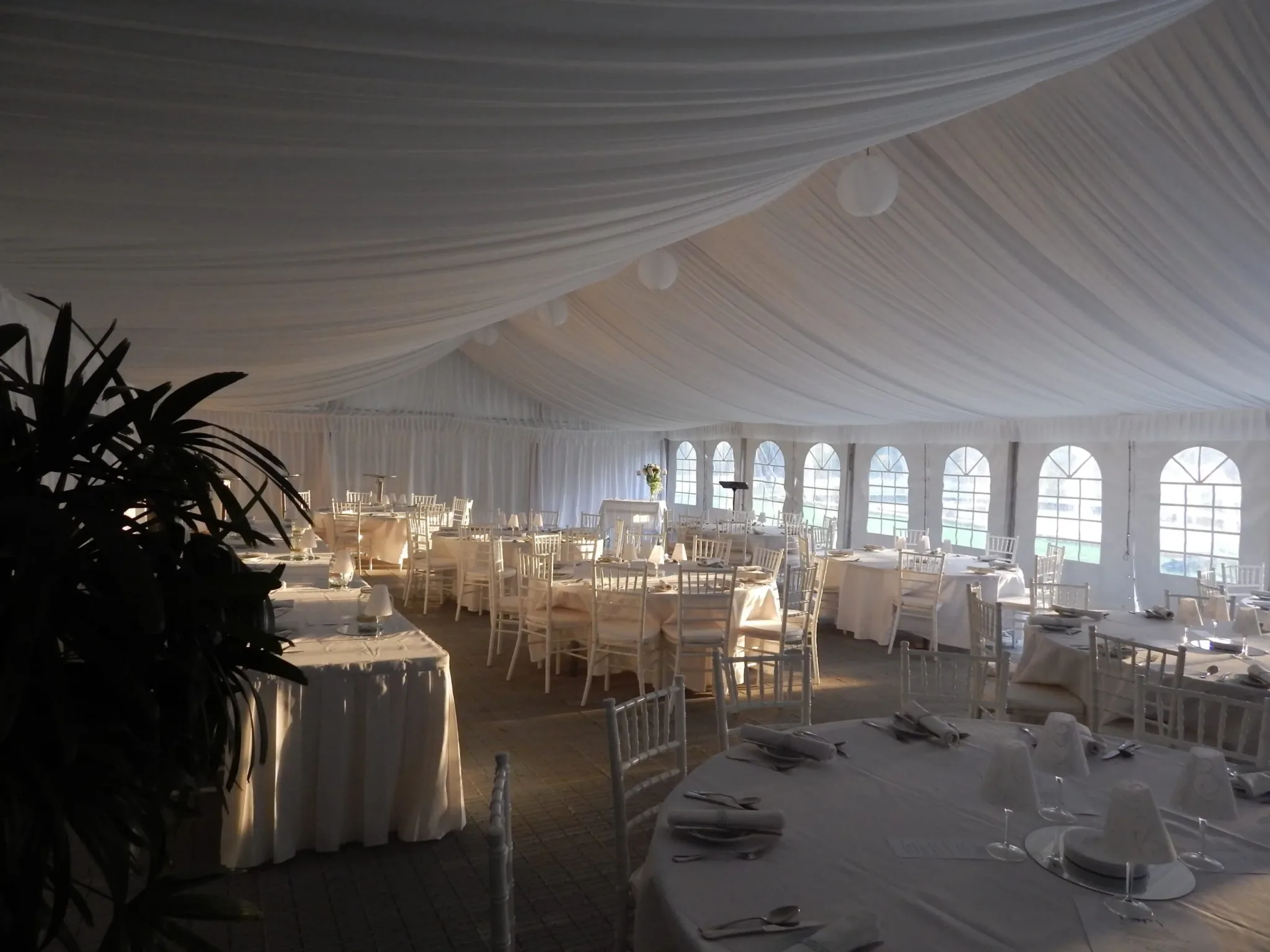 10m span Marquee (Hoecker P Series) Hire from Queensland Hire | Est. 1980