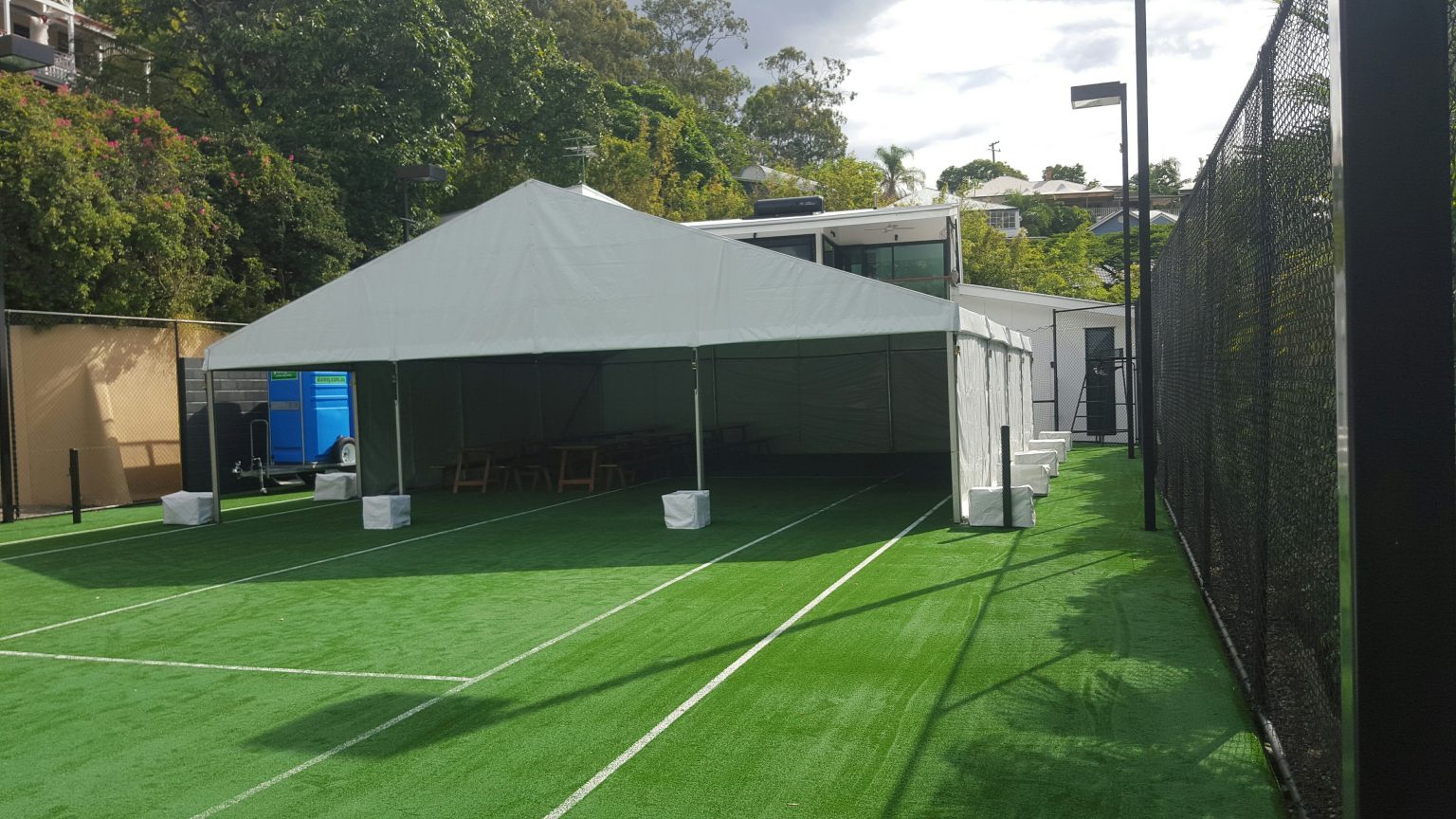 10m span Marquee (Hoecker P Series) Hire from Queensland Hire | Est. 1980