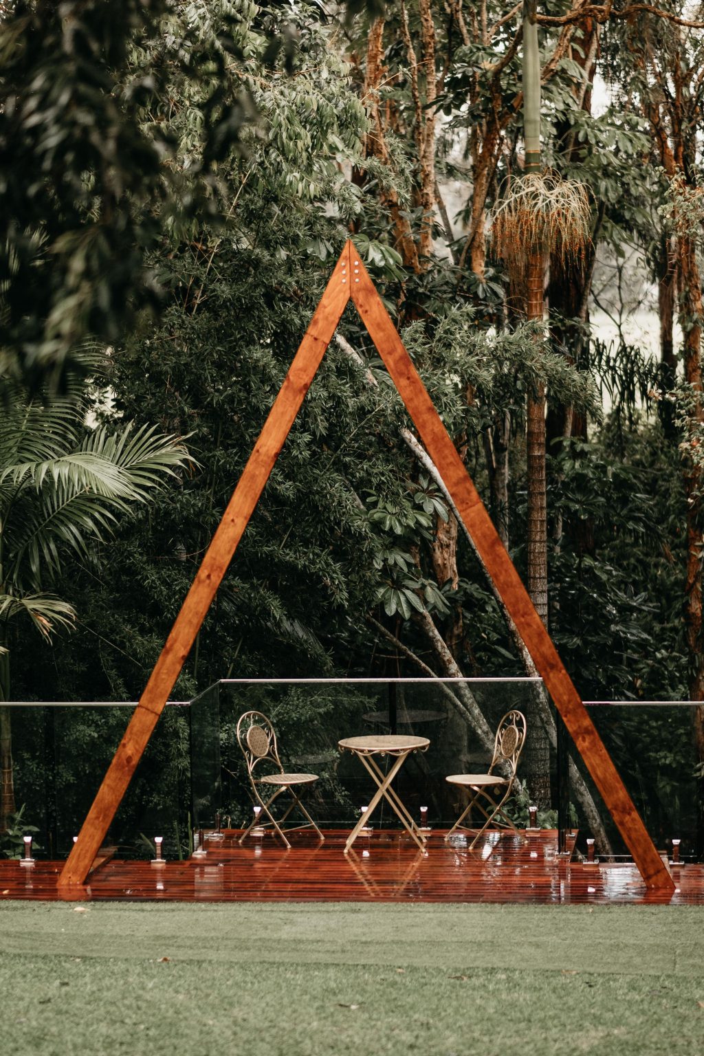 Triangle Arbour Timber Hire from Queensland Hire | Est. 1980